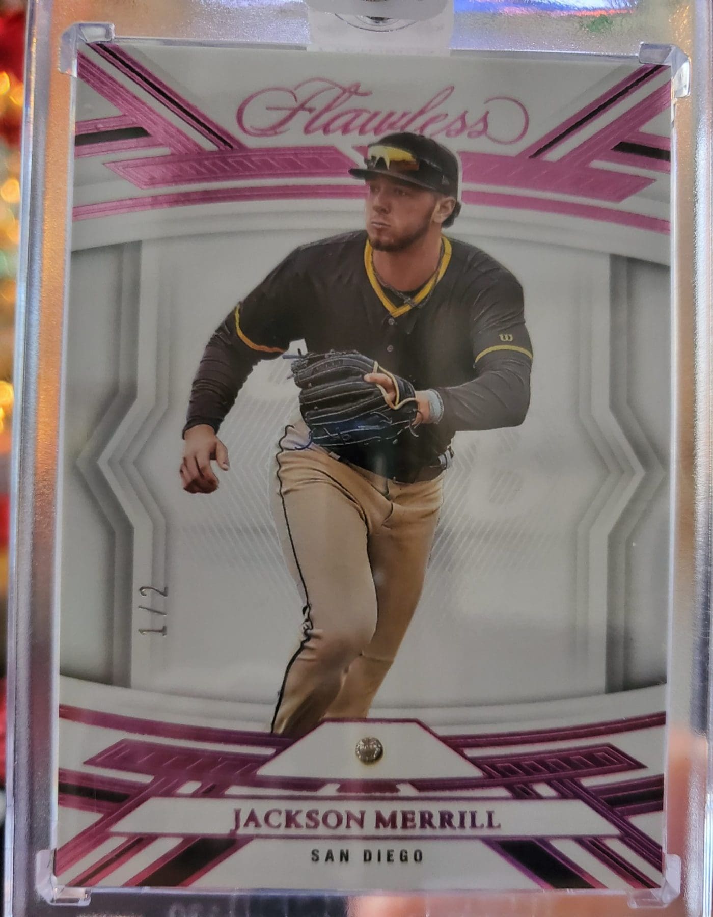 2023 Flawless Jackson Merrill Pink Diamond/2 - Top Shelf Cards